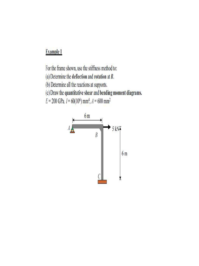 Matrix - Analysis - Additional Examples | PDF | Stiffness | Classical Mechanics