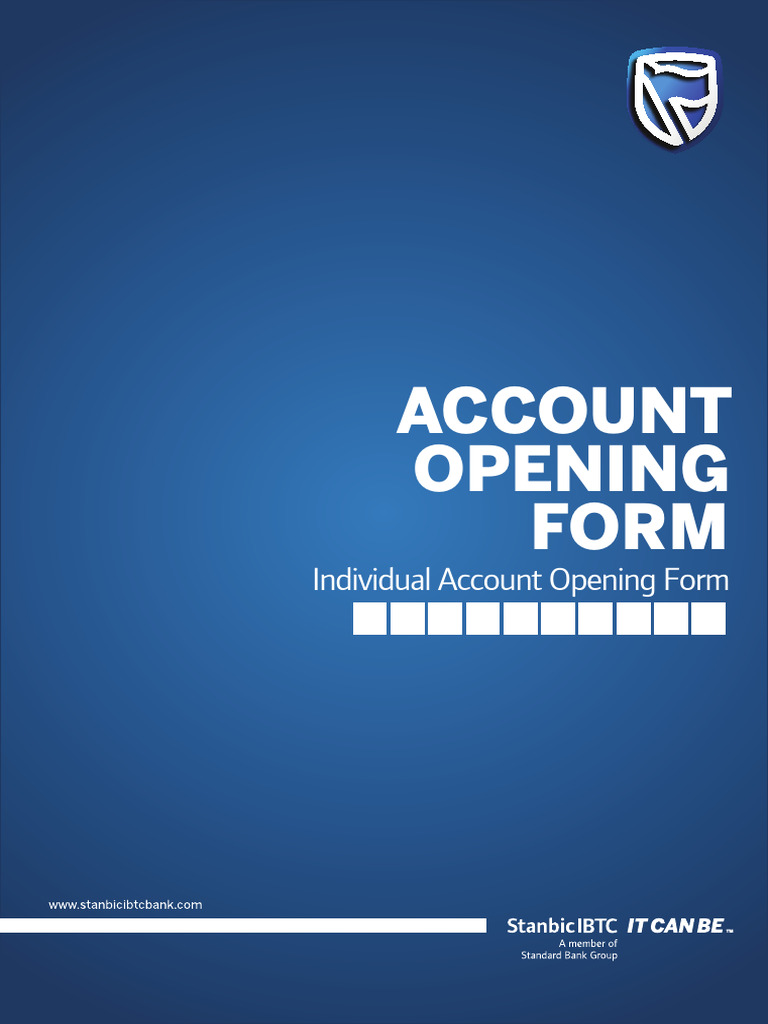 Individual Account Opening Form Guide | PDF | Banks | Identity Document