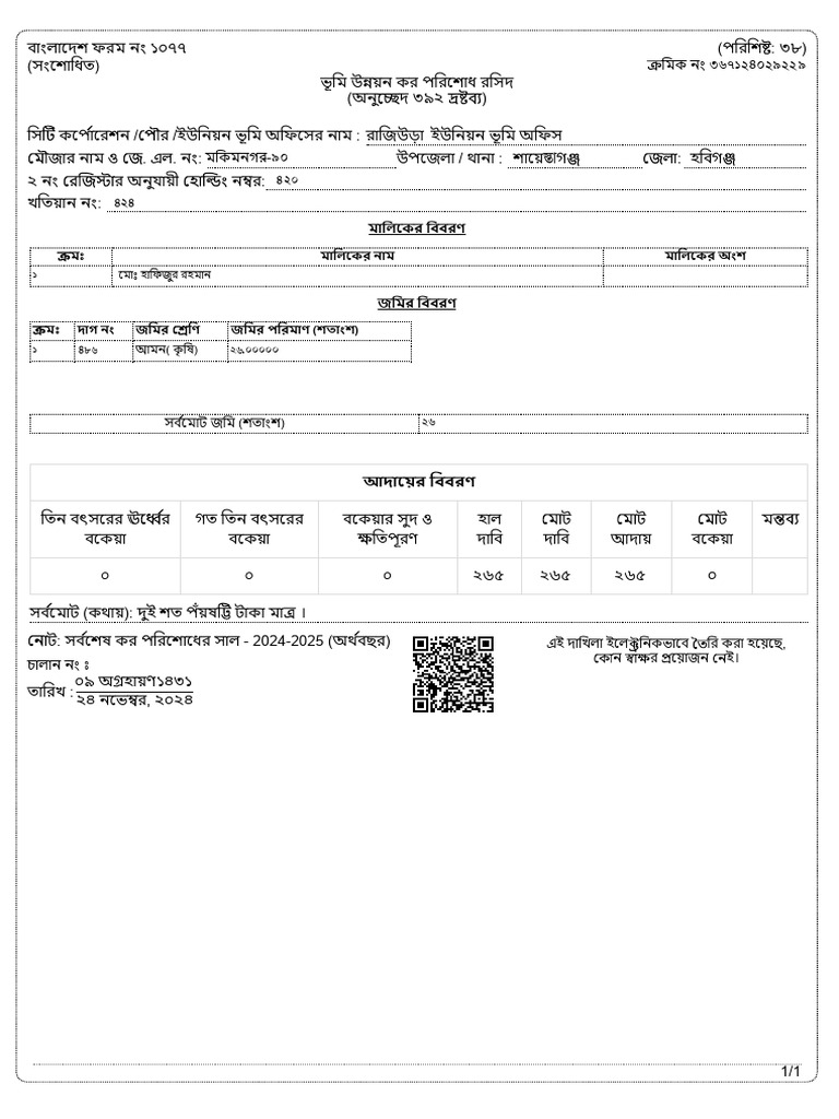 Land Tax | PDF