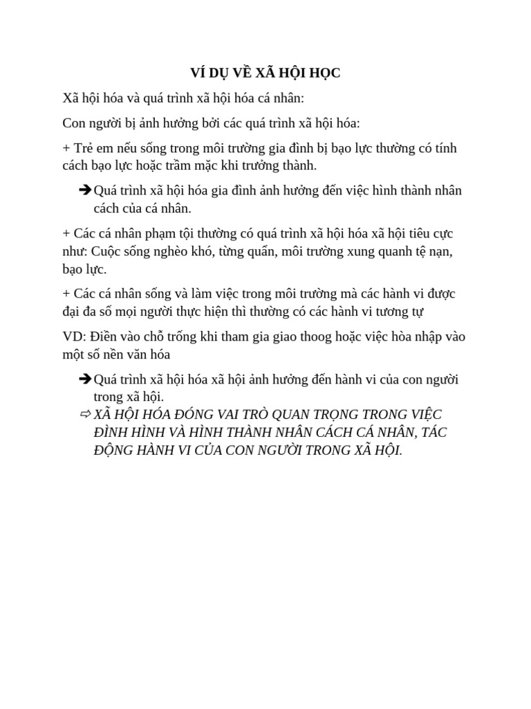 XÃ HỘI HỌC HVCB | PDF