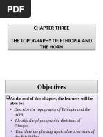 Freshman Geography Lecture 3 | PDF | Plateau | Ethiopia