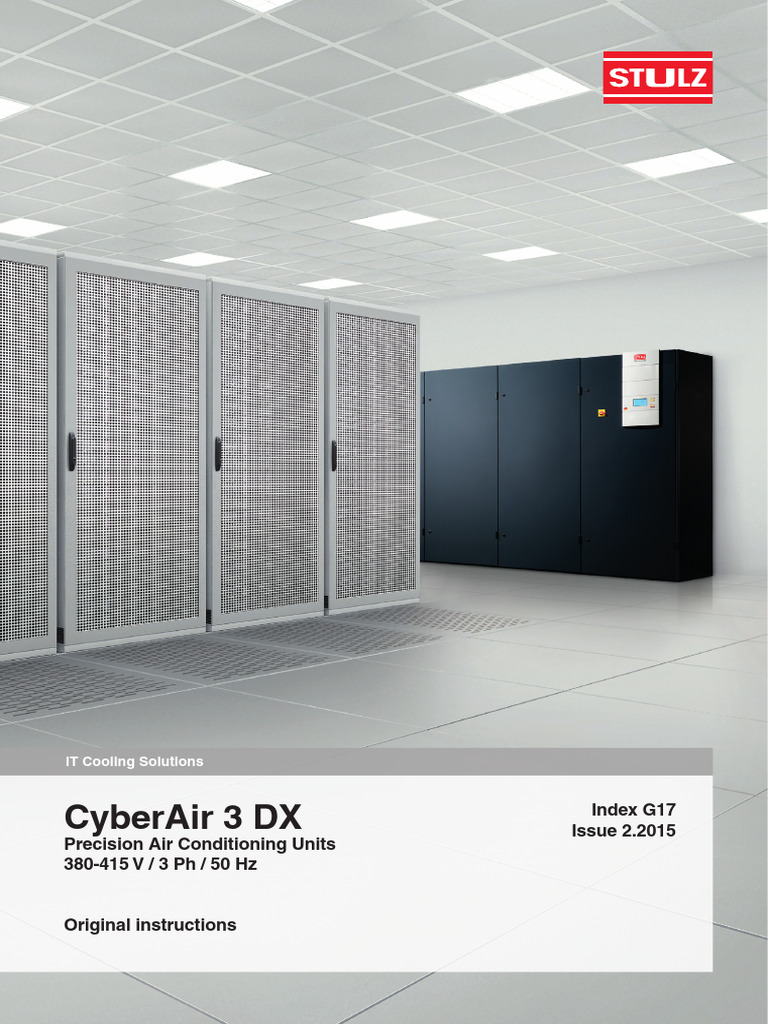 STULZ CyberAir 3 Manual | PDF | Air Conditioning | Humidity