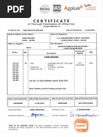 Chain Block and Hoist Inspection Certificate | PDF