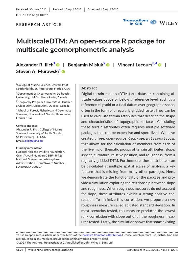 illich et al_2023_multiscaleDTM open source R package for multiscale geomorphometric analysis ...