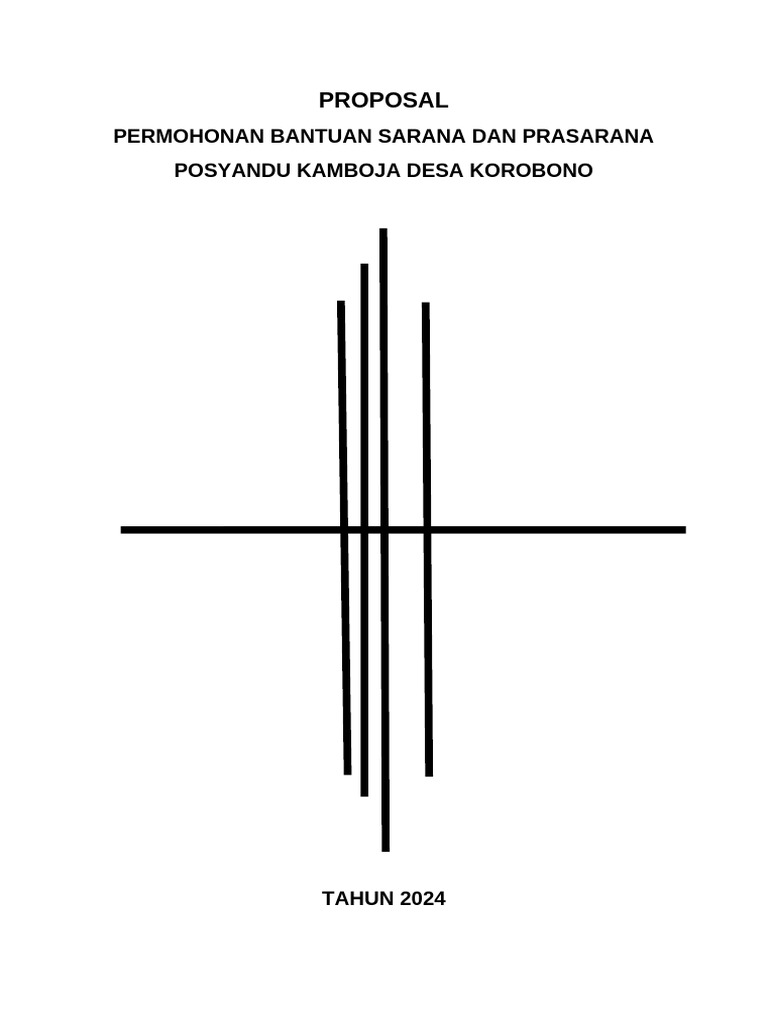 Proposal Posyandu DS Korobono Tahun 2025-1 | PDF