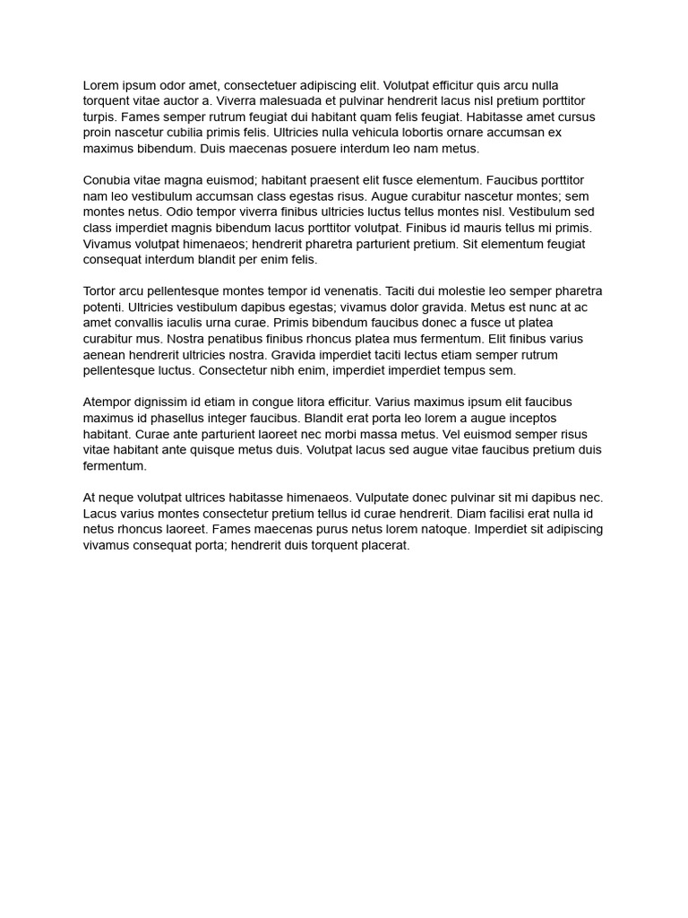 What Is Lorem Ipsum | PDF