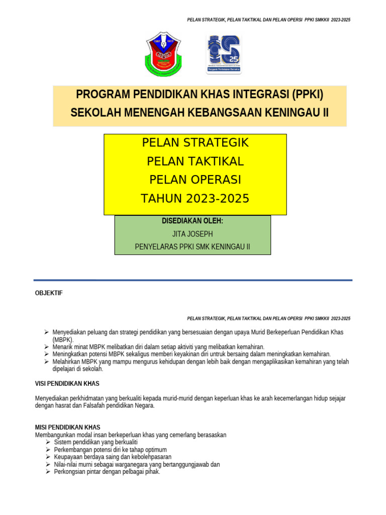 Swot Ppki Smkii | PDF