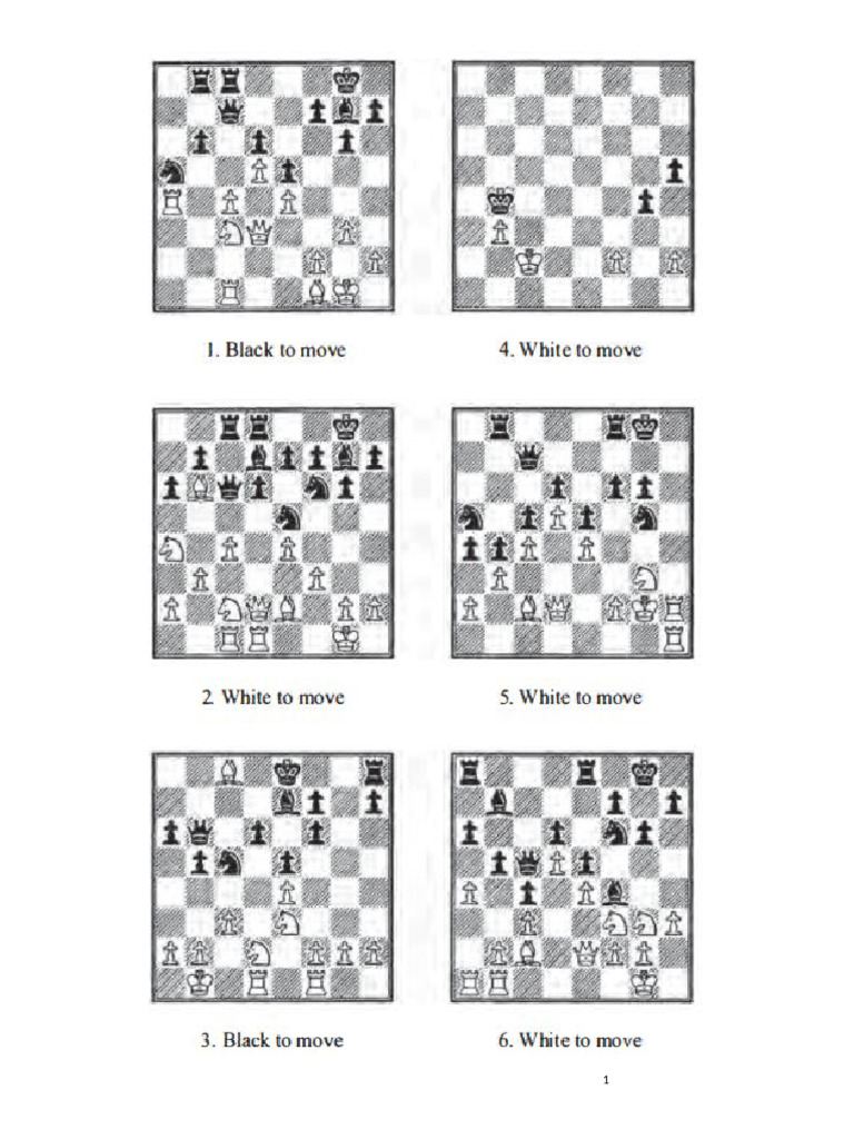 PRACTICAL CHESS EXERCISES | PDF