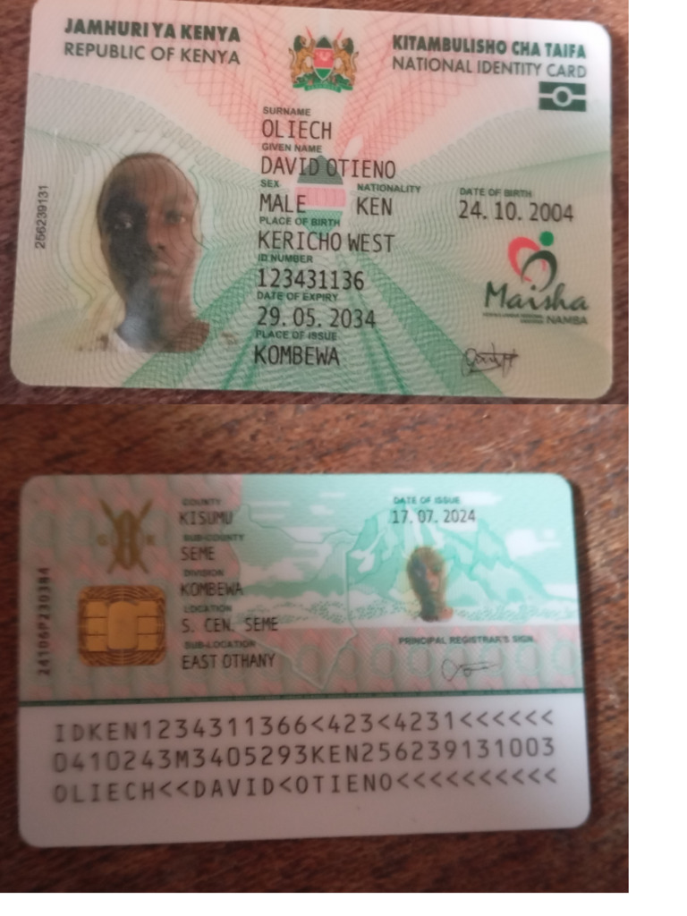 My National ID | PDF