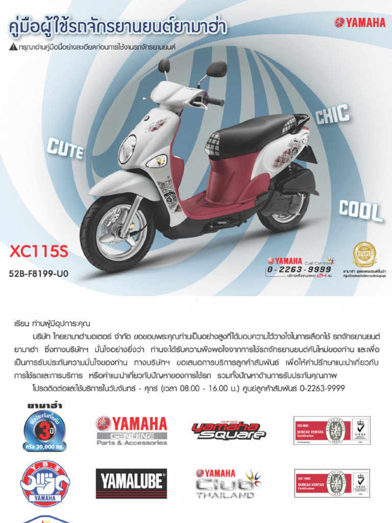 Yamaha Fiore-Th 2010 | PDF