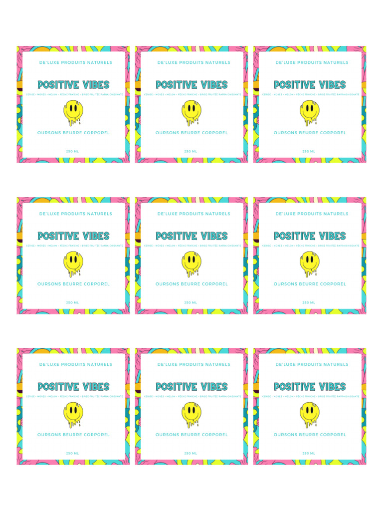 Positive Vibes | PDF