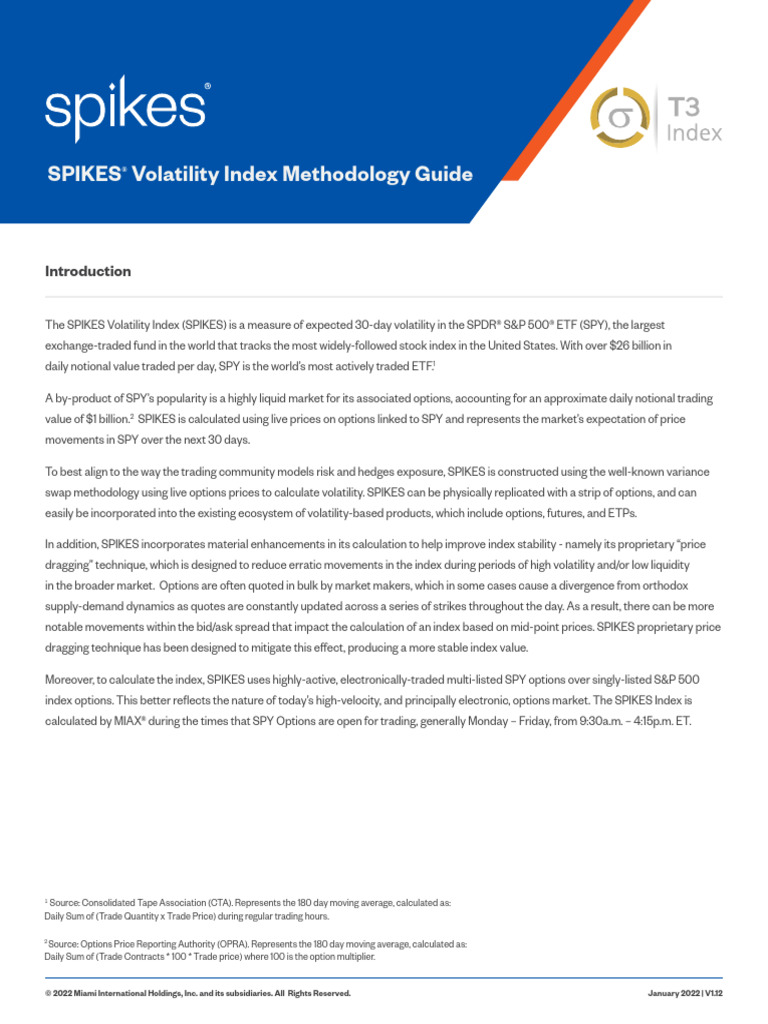 spikes-overview-methodology-02012022 | PDF | Option (Finance ...