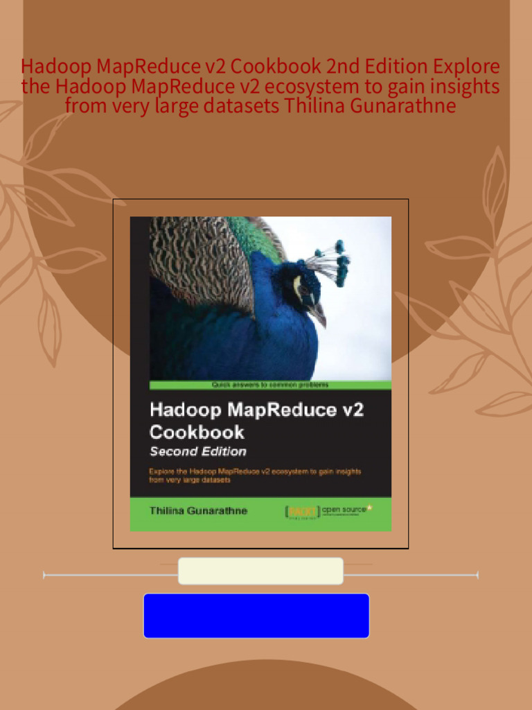 Hadoop Mapreduce V2 Cookbook 2Nd Edition Explore The Hadoop Mapreduce ...