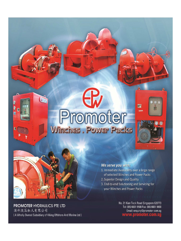 Promoter Hydraulics (Introduction) | PDF | Ships | Shipping