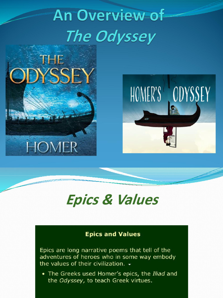 Odyssey Plot Structure and Themes | PDF | Odyssey | Penelope