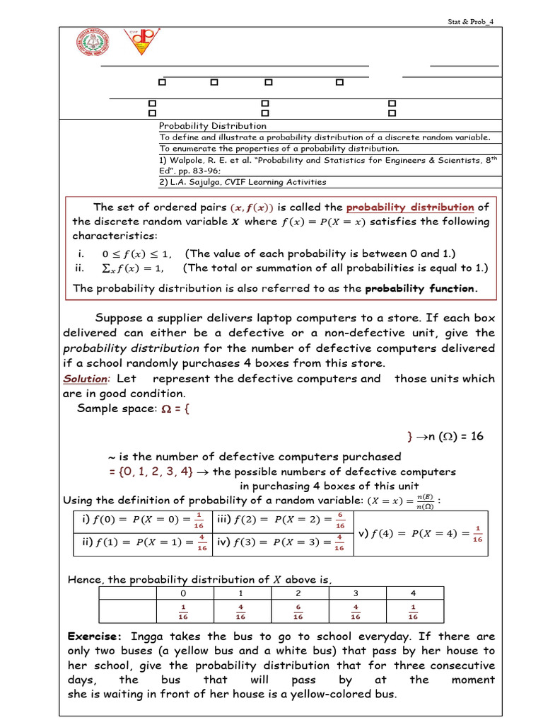 Probability Distribution Explained | PDF | Probability Distribution | Probability And Statistics