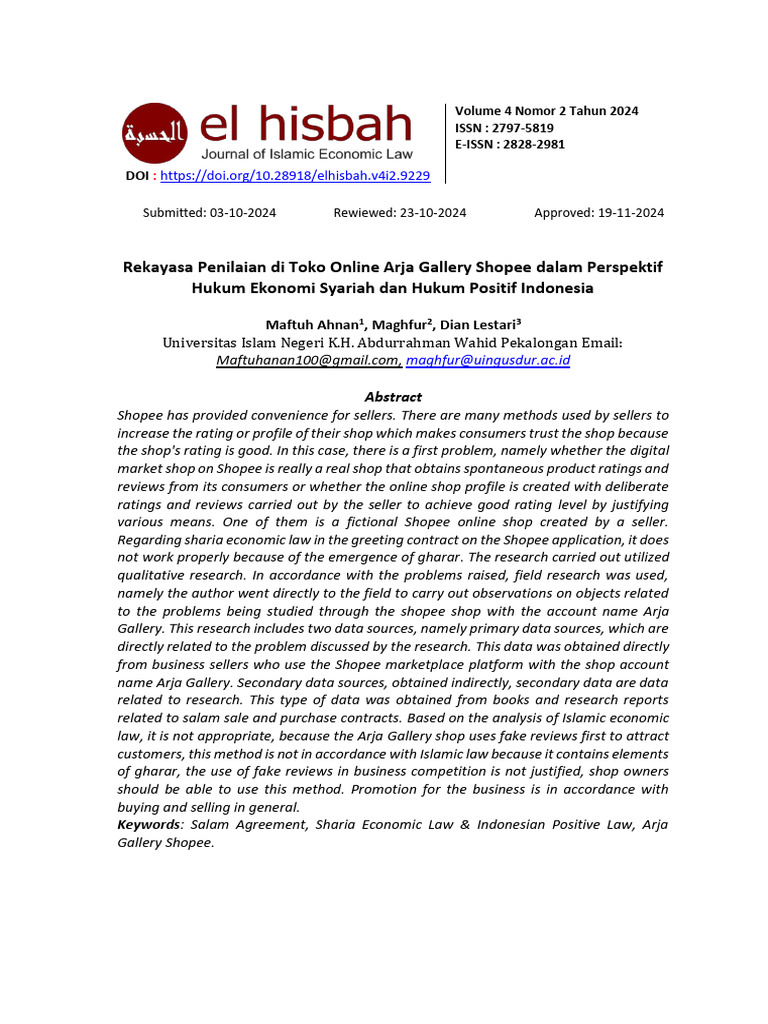 3.-rekayasa-penilaian-di-toko-online-arja-gallery-shopee (1) | PDF