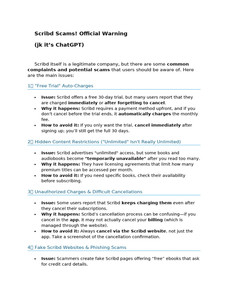 scribd_scam_official | PDF