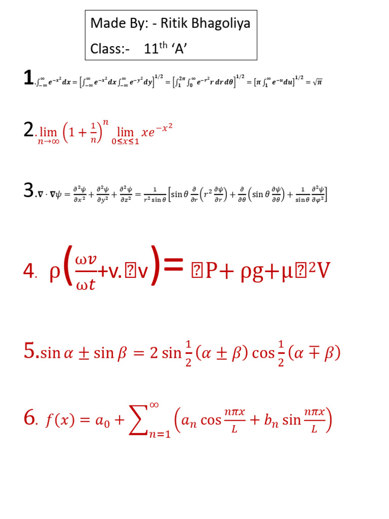 Equation | PDF