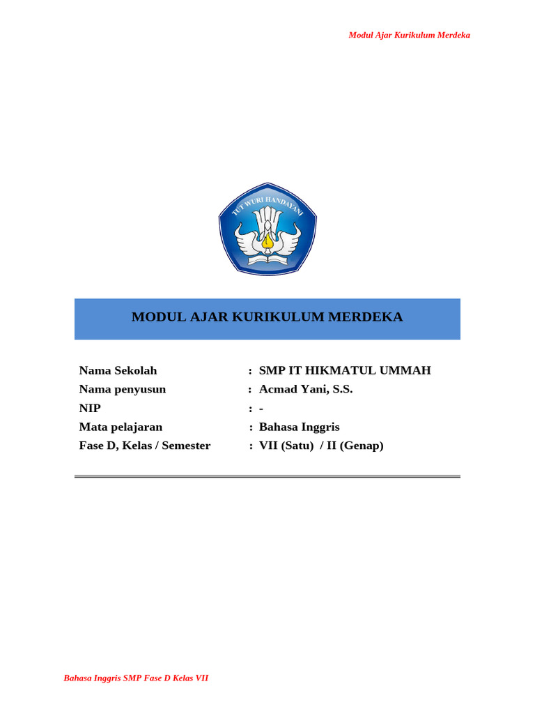 Modul Ajar Big Bab 4 | PDF