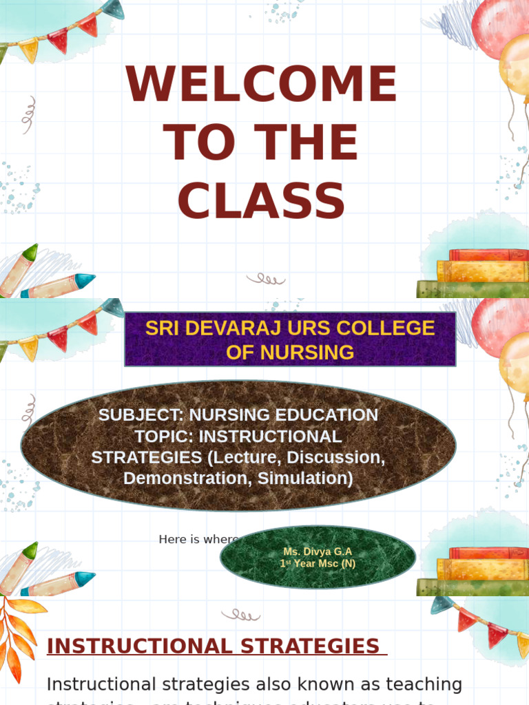 Instructional Strategies | PDF | Learning | Simulation