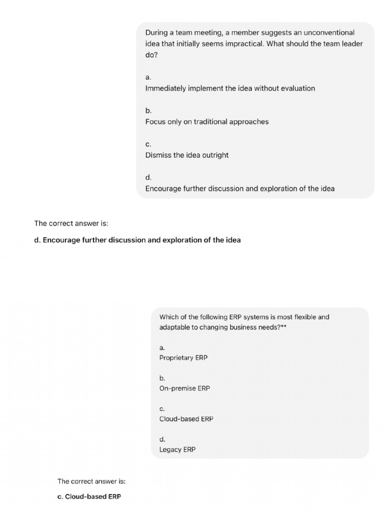 GNS 305 Quiz Questions 2 | PDF