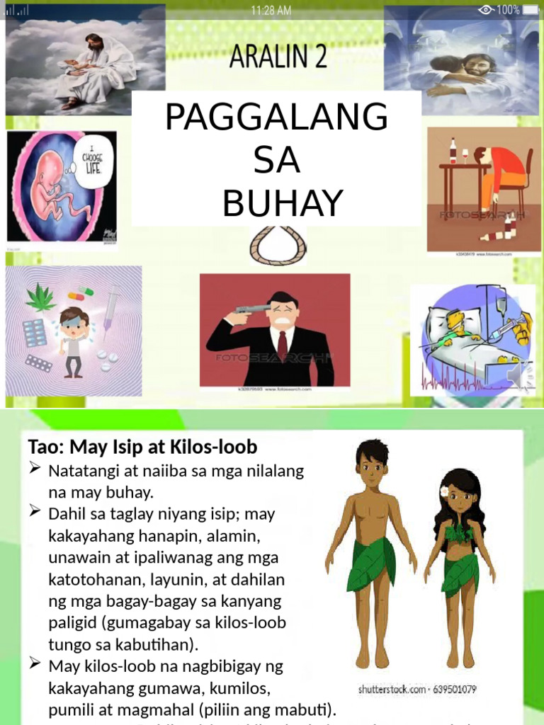 Paggalang Sa Buhay For | PDF