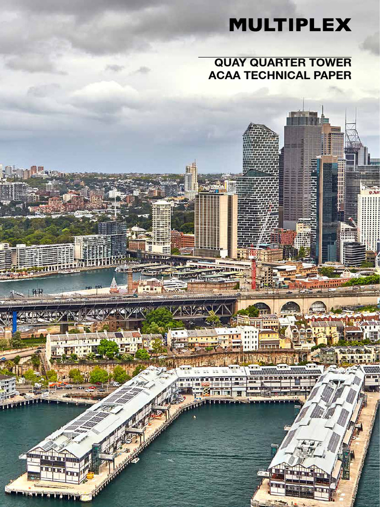 Quay Quarter Tower Technical Insights | PDF | Beam (Structure) | Concrete