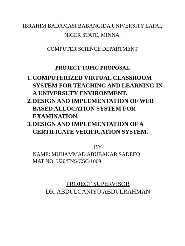 Auna Project Proposal - 100553 | PDF