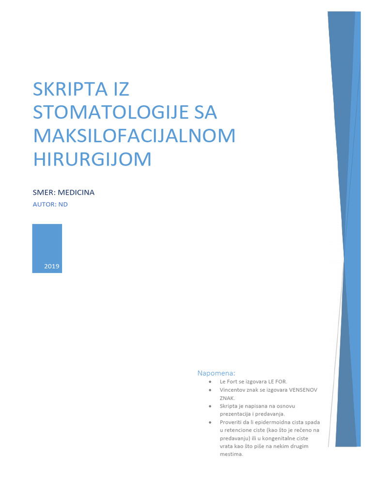 Skripta (2019) | PDF