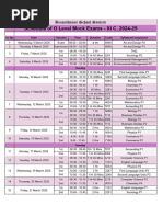 Lower Primary Time Table | PDF | Cognition | Learning