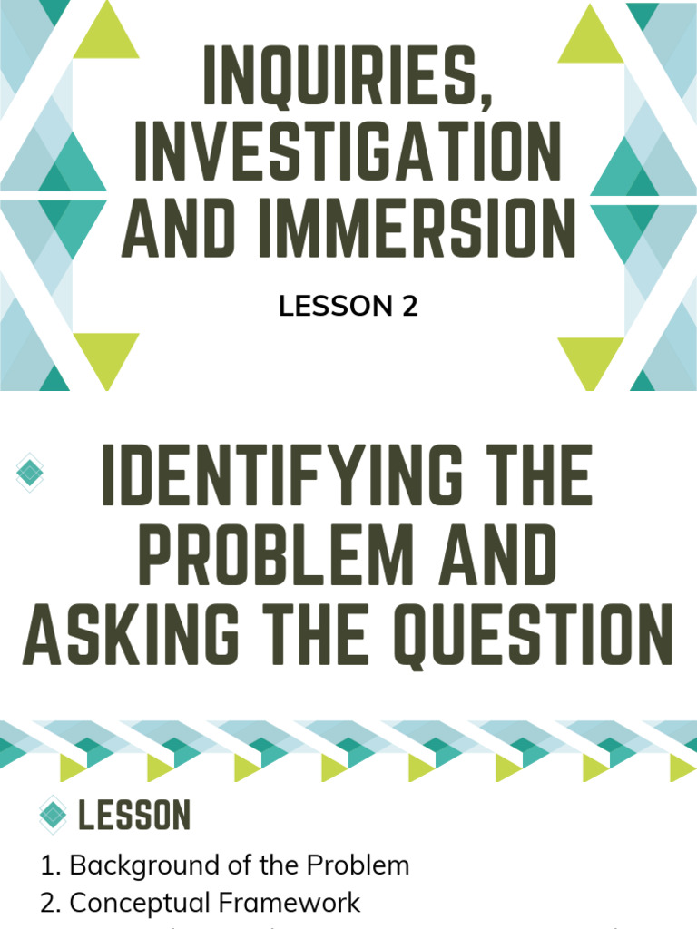 LESSON-2 | PDF | Hypothesis | Methodology