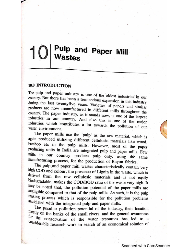 3. IWT_MODULE 5_PAPER & PULP industry | PDF