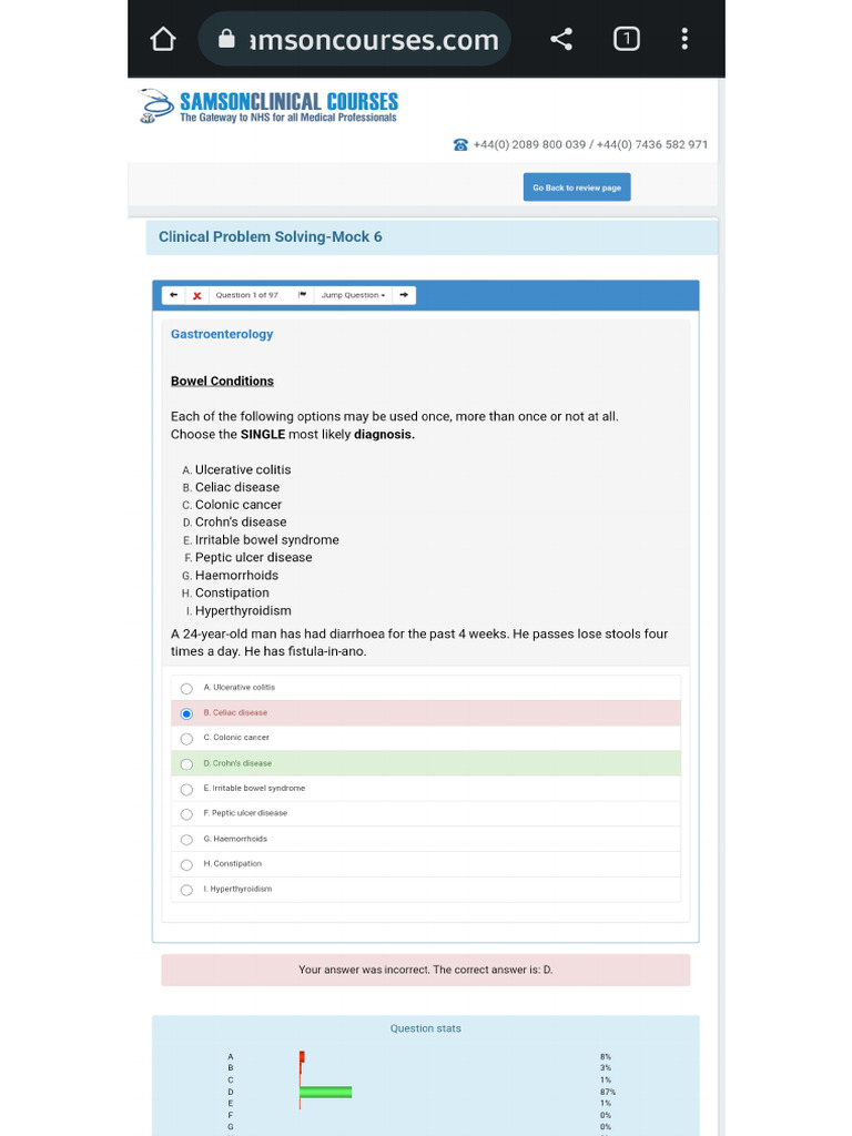 Mock 6 Clinical | PDF