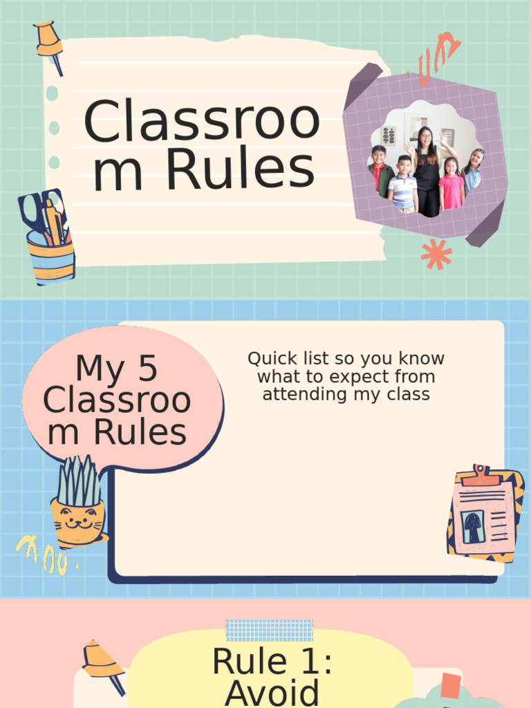 Essential Classroom Rules and Reminders | PDF
