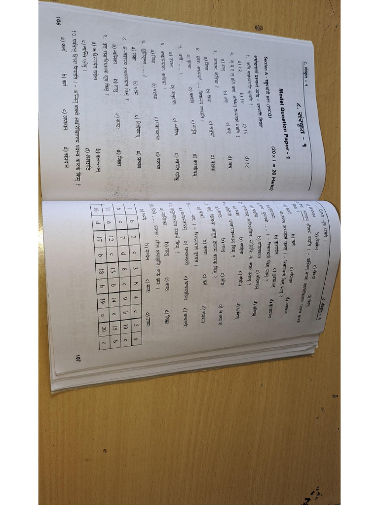 Sanskrit Model Paper | PDF