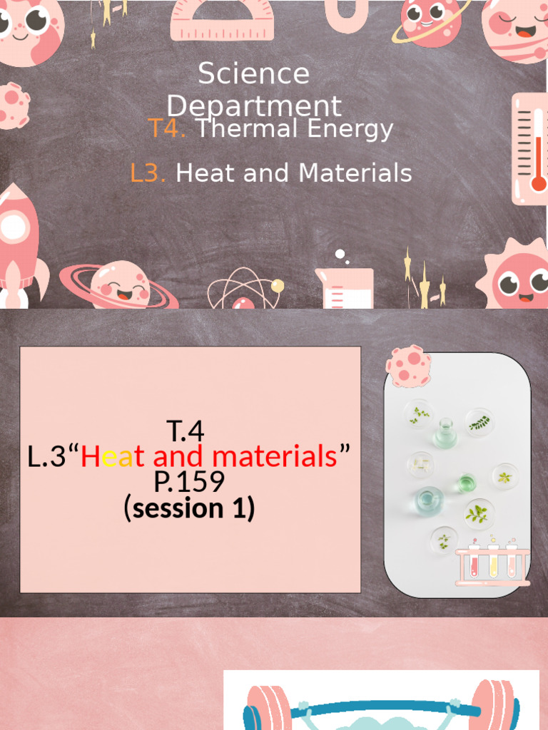 G6-T4 -L3 Heat and Materials | PDF | Heat | Heat Capacity