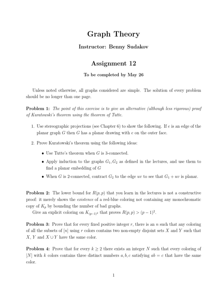 Homework 12 | PDF