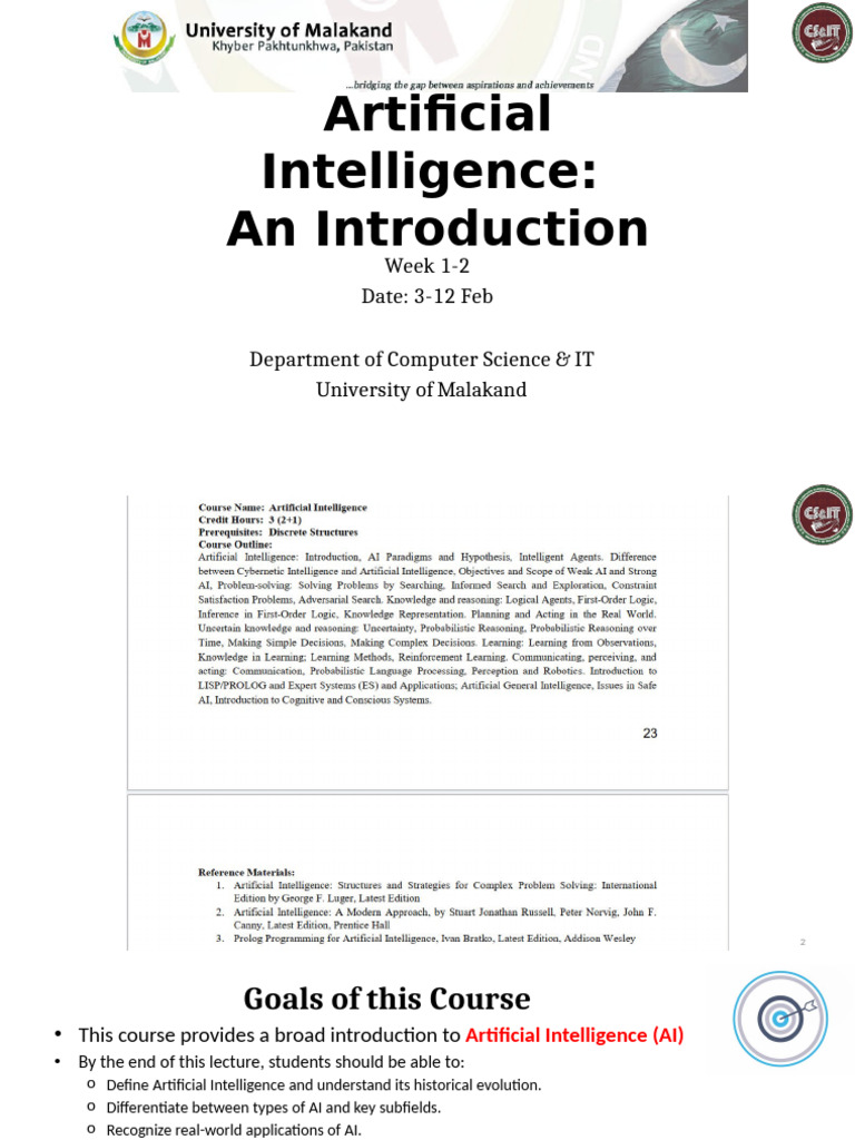 Introduction to Artificial Intelligence | PDF | Artificial Intelligence ...
