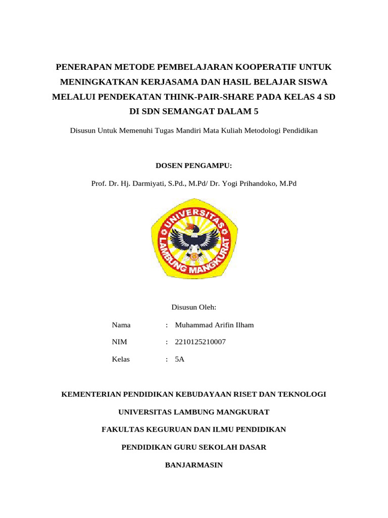 Ilham Metopen Bab 2 | PDF