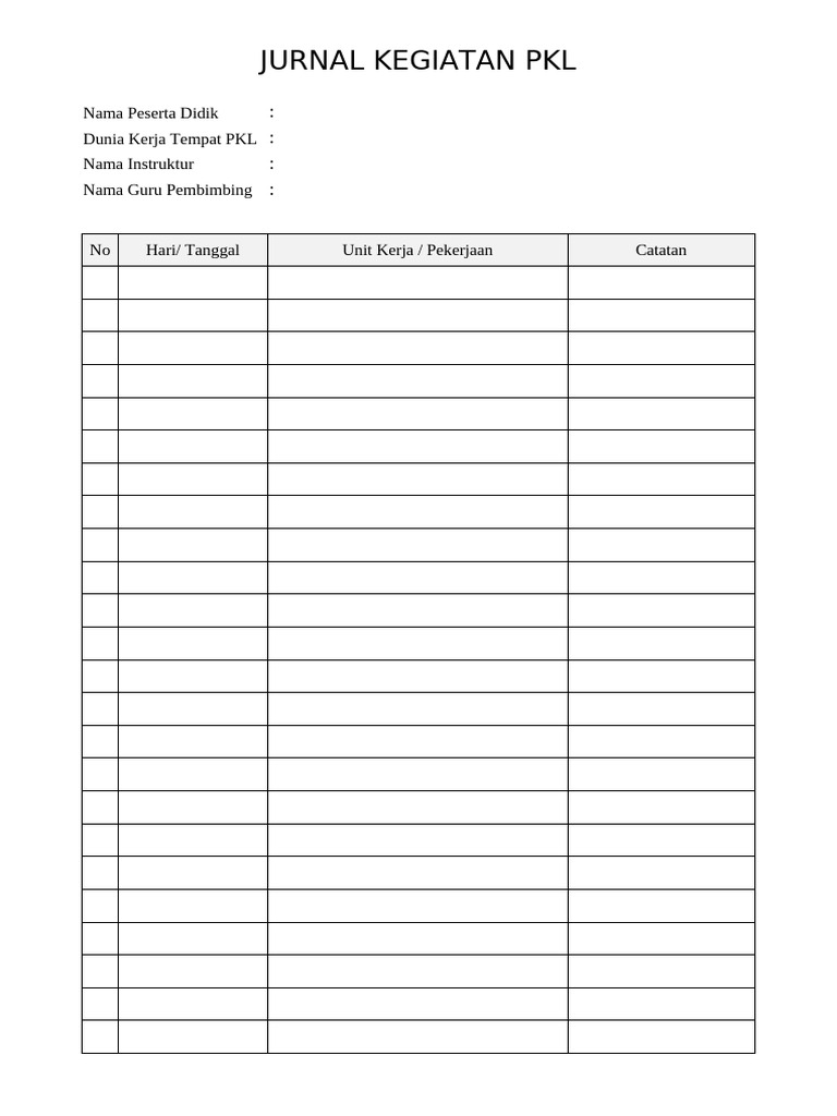 DAFTAR GURU PEMBIMBING PKL | PDF