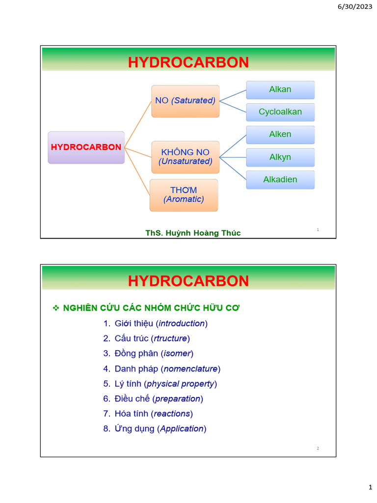 Hydrocarbon-2023 | PDF