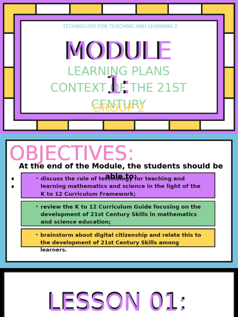 MODULE-1-LESSON-1-2 | PDF | Educational Technology | Learning