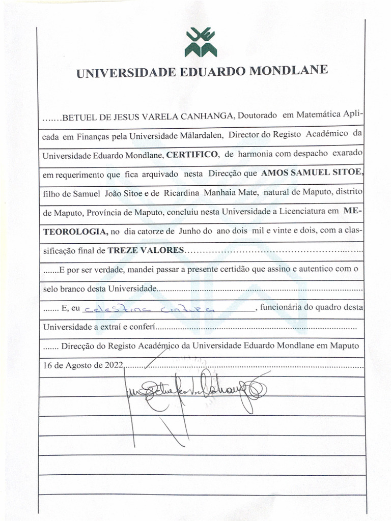 Certificado Conclusão | PDF