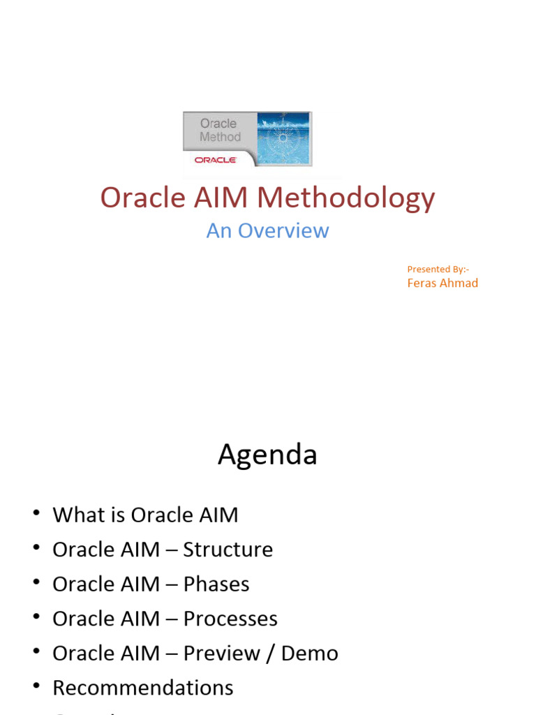 Oracleaimmethodology Feras 150509172904 Lva1 App6891 | PDF | Software Development Process ...
