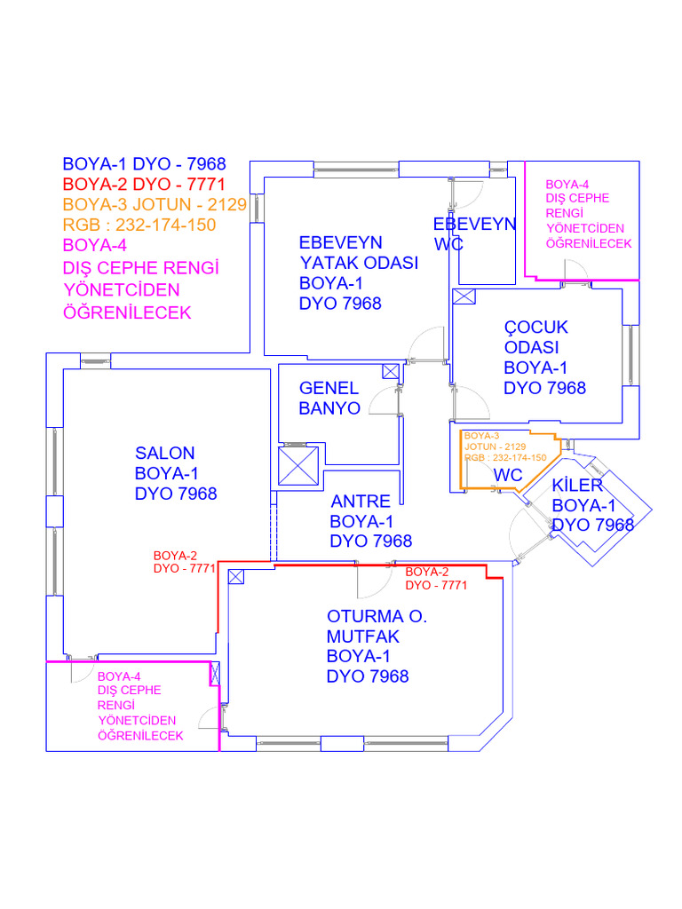 Duvar Boya Renkleri | PDF