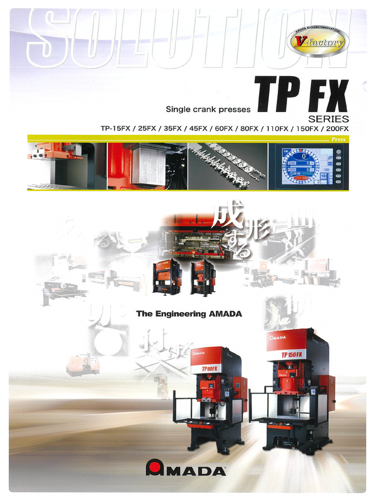 Power Press - Amada TP-FX Series | PDF