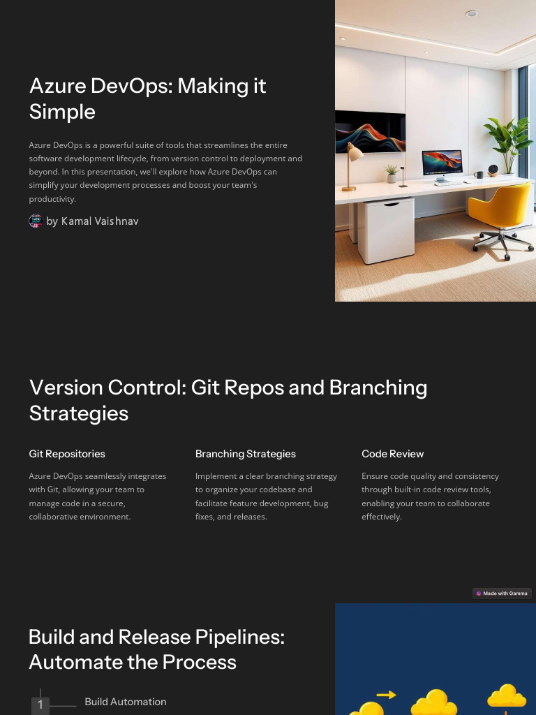 Azure-DevOps-Making-it-Simple | PDF | Microsoft Azure | Computing
