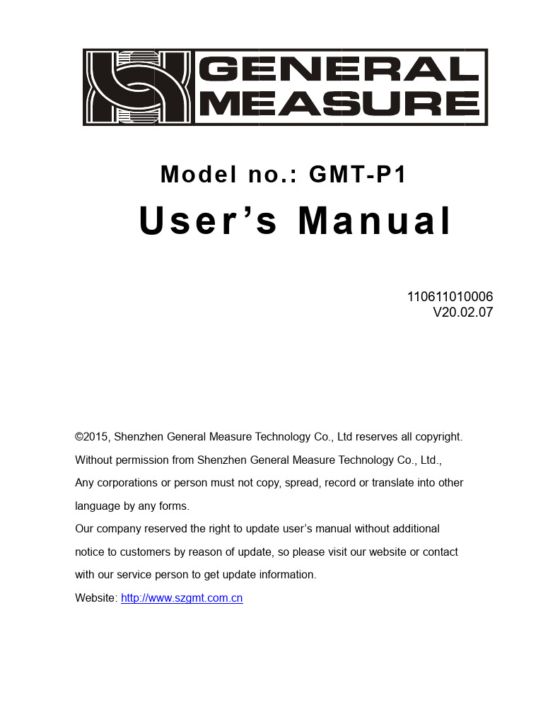 1648547119GMT-P1 User Manual(Ethernet-Modbus TCP) | PDF | Parameter ...