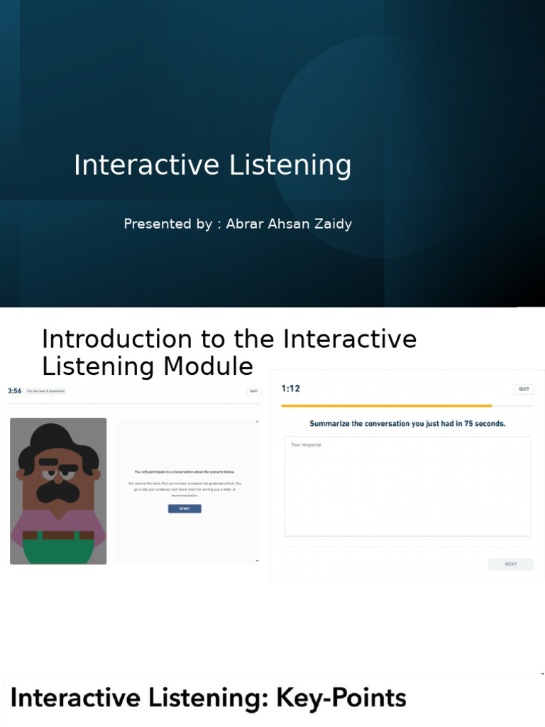 Duolingo Lecture 9 Interactve Listening - Read-Only | PDF
